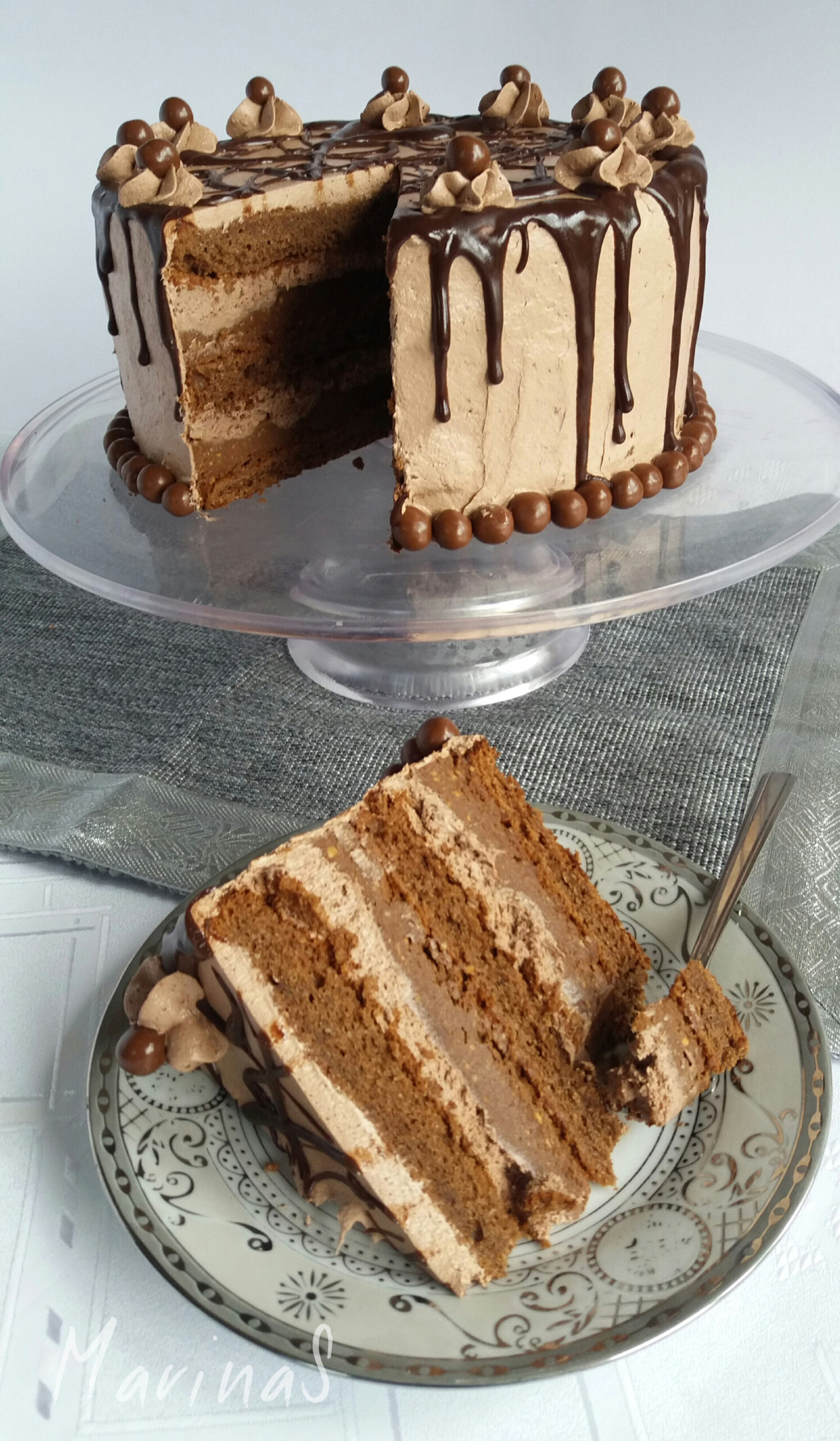 Čoko nugat torta - MarinaS Taste