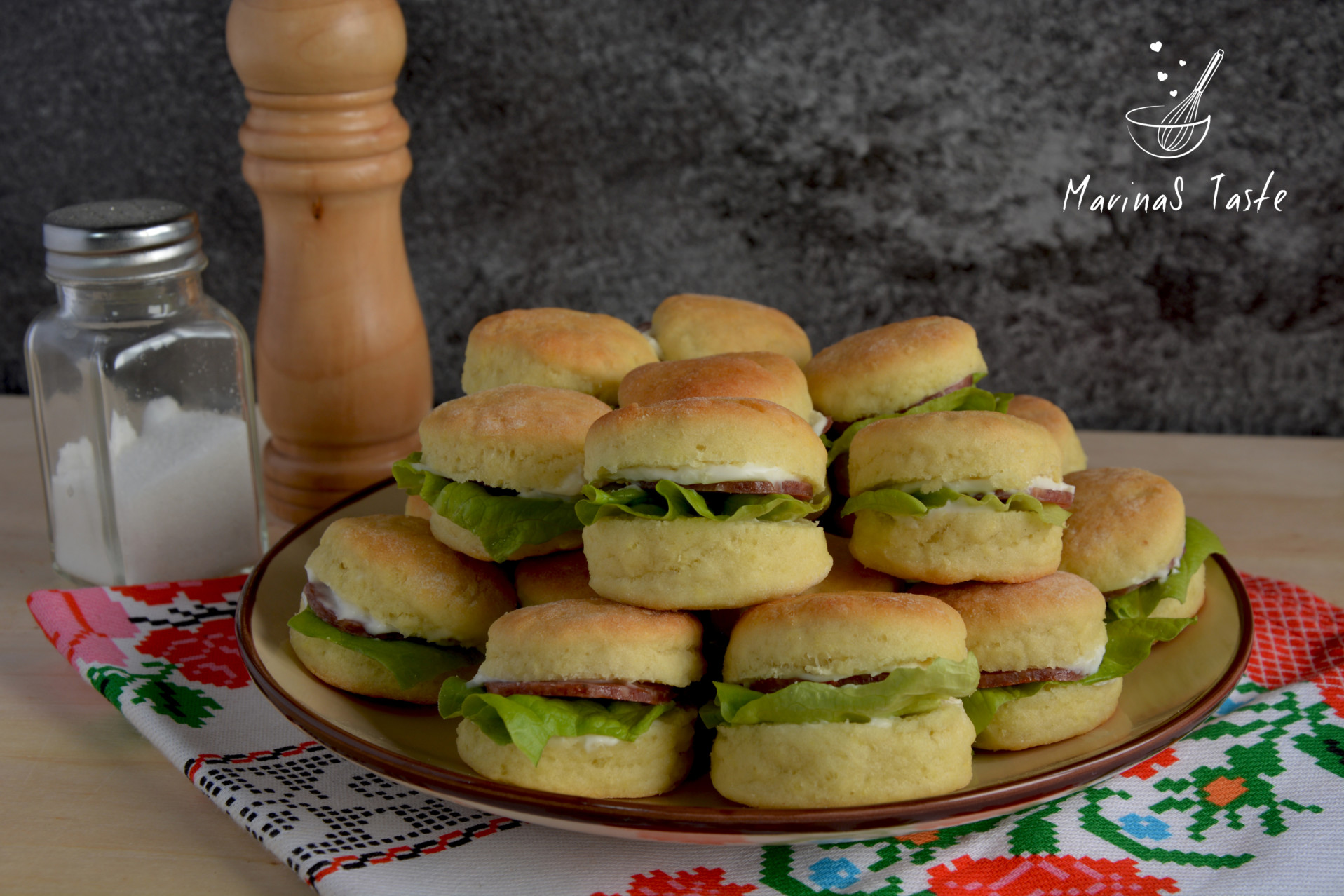 Pogačice - mini sendviči - MarinaS Taste