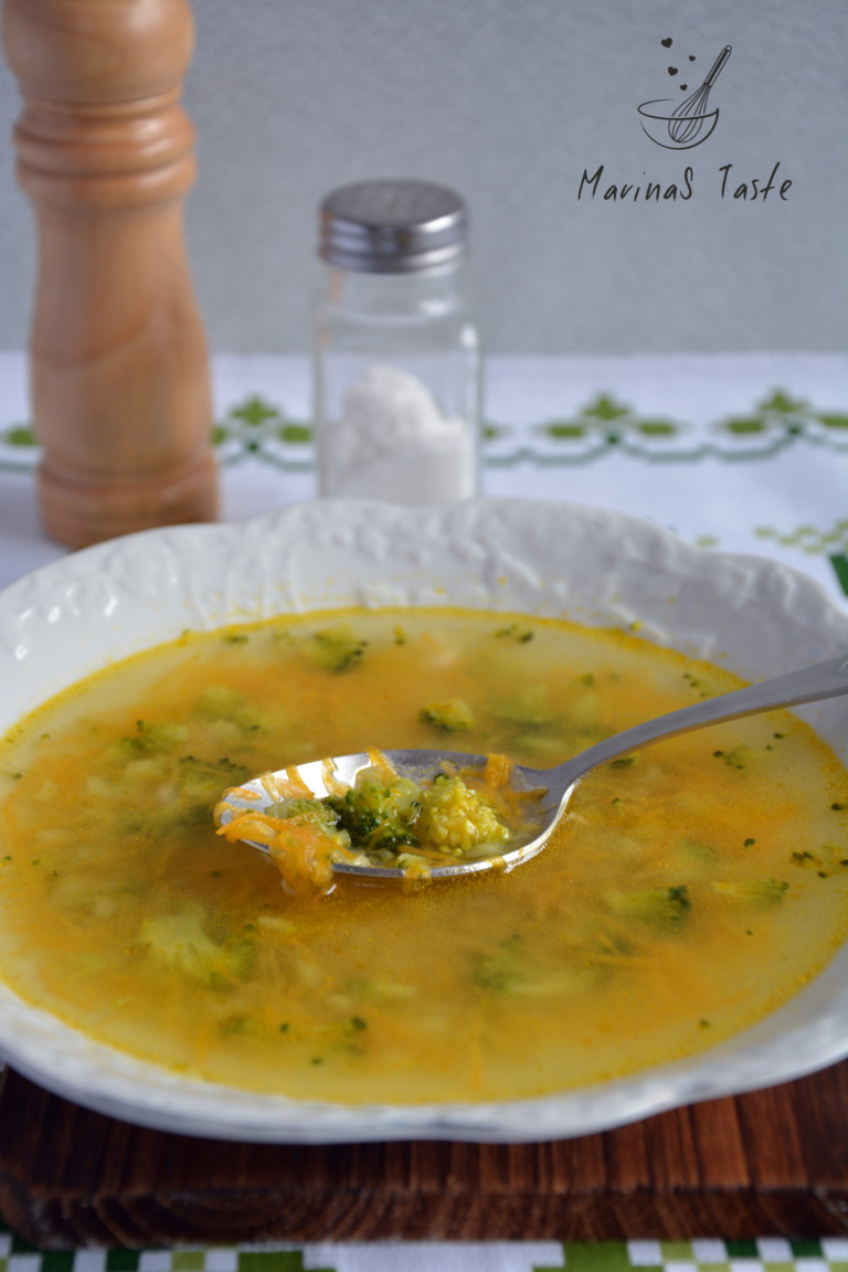 Čorbica od brokolija i šargarepe - MarinaS Taste