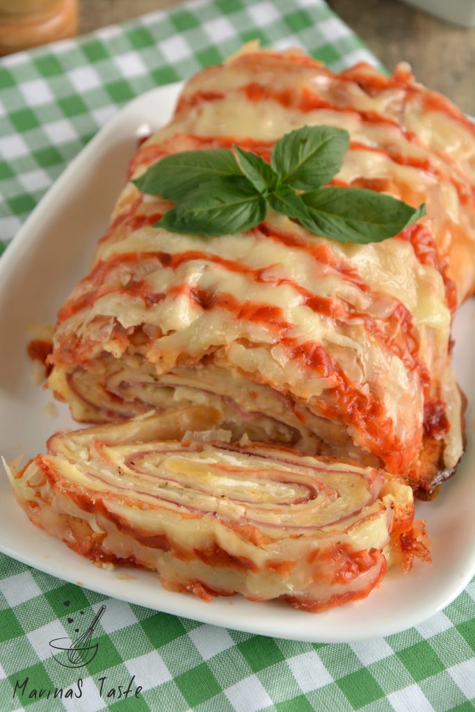 Pizza rolat od kora - MarinaS Taste
