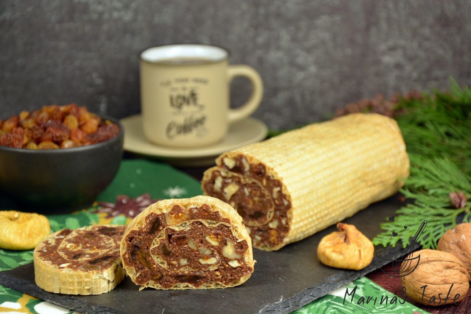 Rolat sa smokvama u oblandi - MarinaS Taste