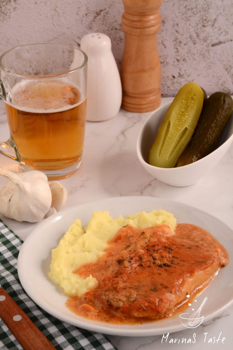 Šnicle u saftu iz rerne - MarinaS Taste
