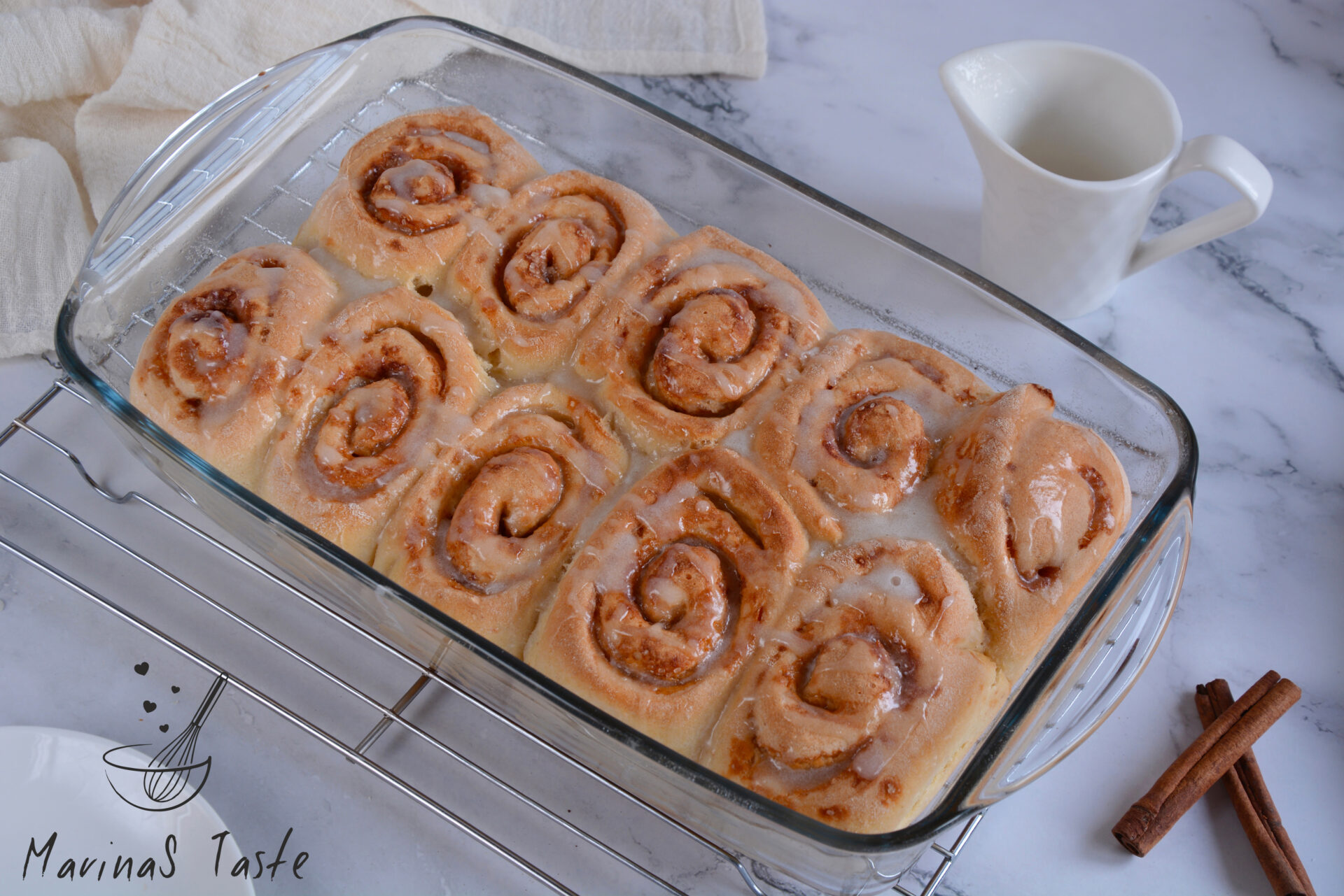 Posne cimet rolnice (sa aquafabom) - MarinaS Taste