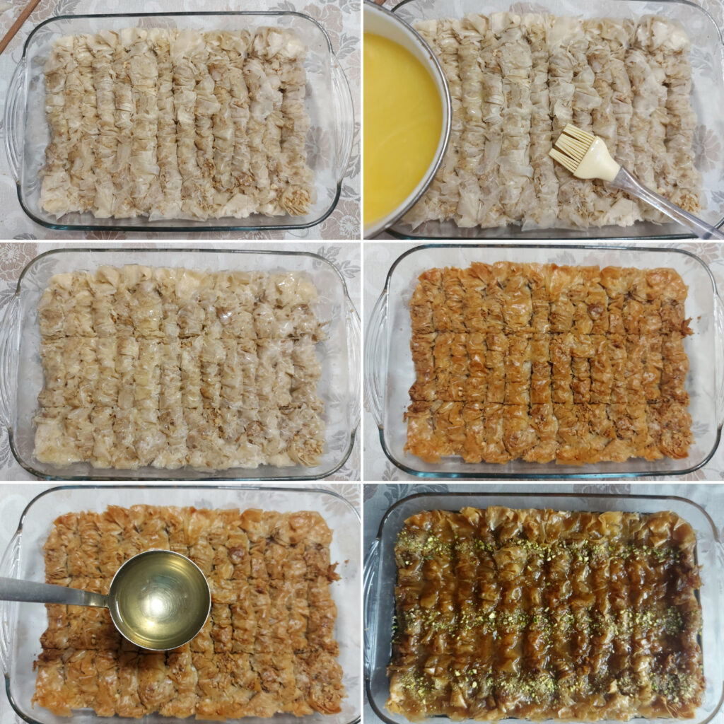 Rolovana grčka baklava - Saragli - MarinaS Taste