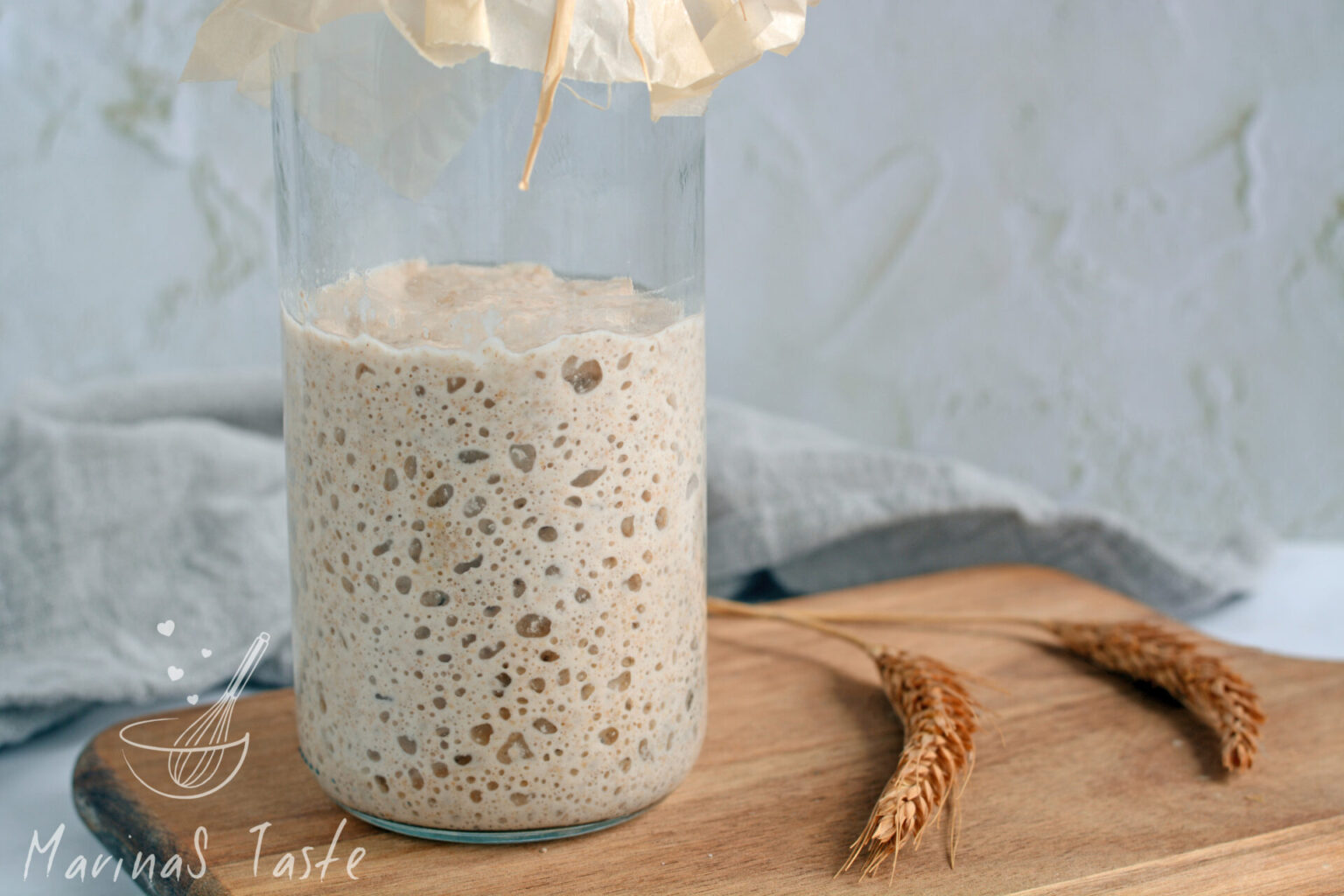 Starter za sourdough - divlji kvasac - MarinaS Taste