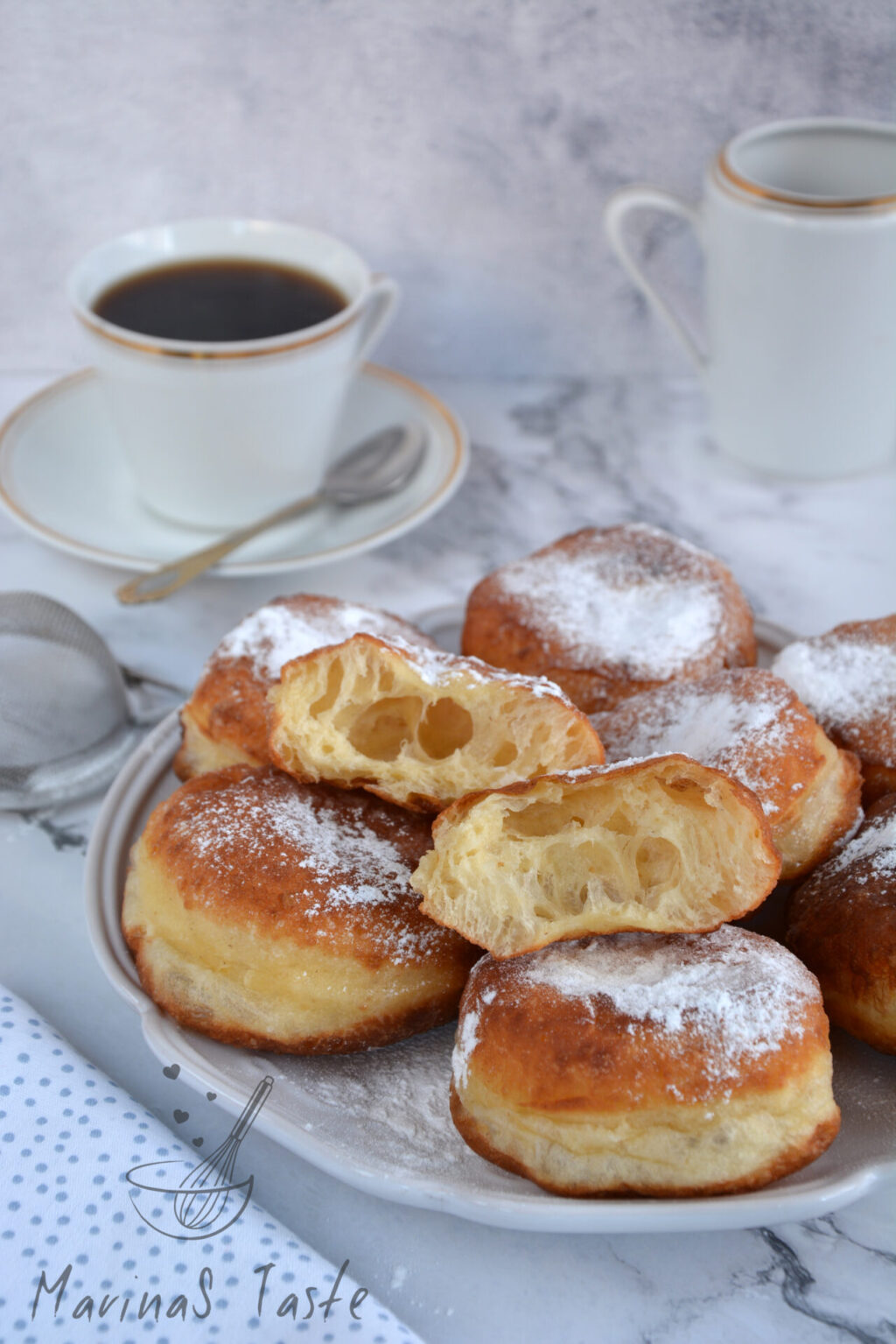 Domaće krofne sa divljim kvascem (sourdough donuts) - MarinaS Taste