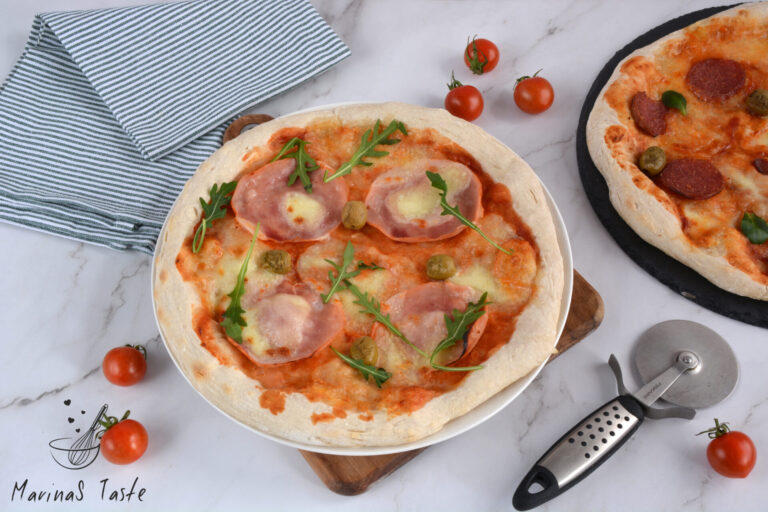 Testo za pizzu sa divljim kvascem (sourdough discard) - MarinaS Taste