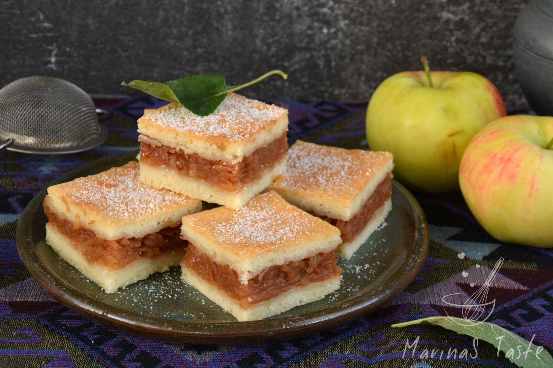 Posna lenja pita sa jabukama - MarinaS Taste