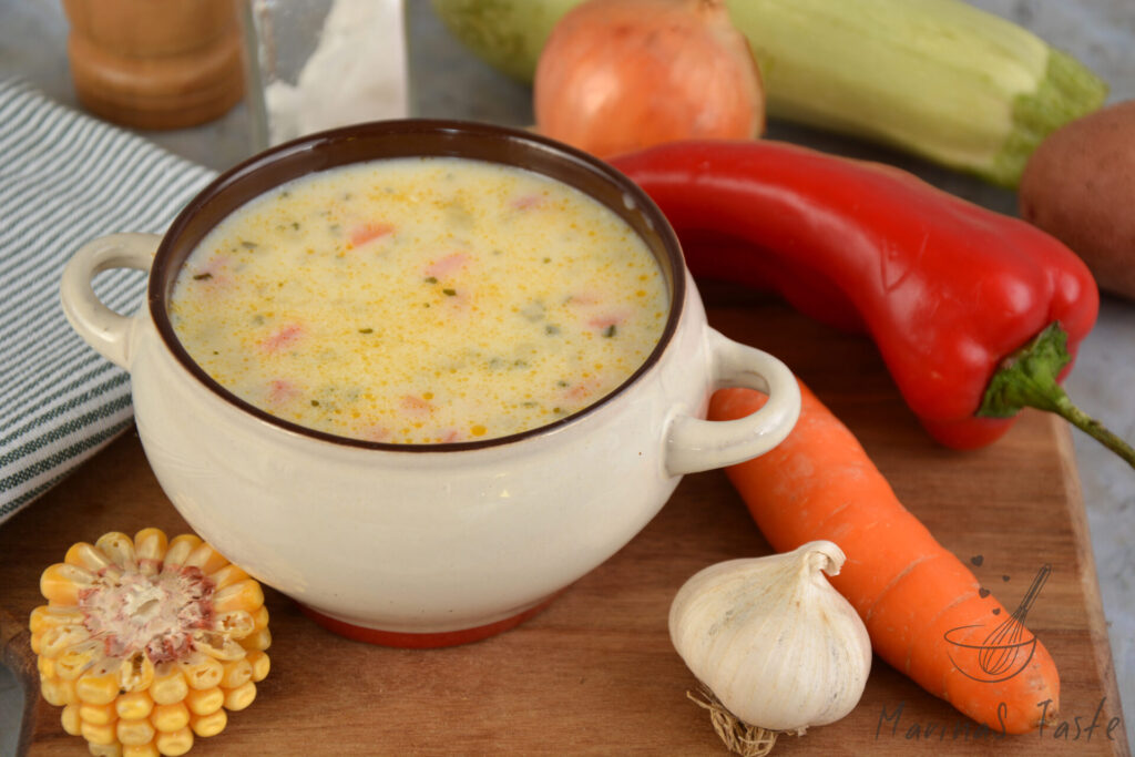 Bela čorba od povrća - MarinaS Taste
