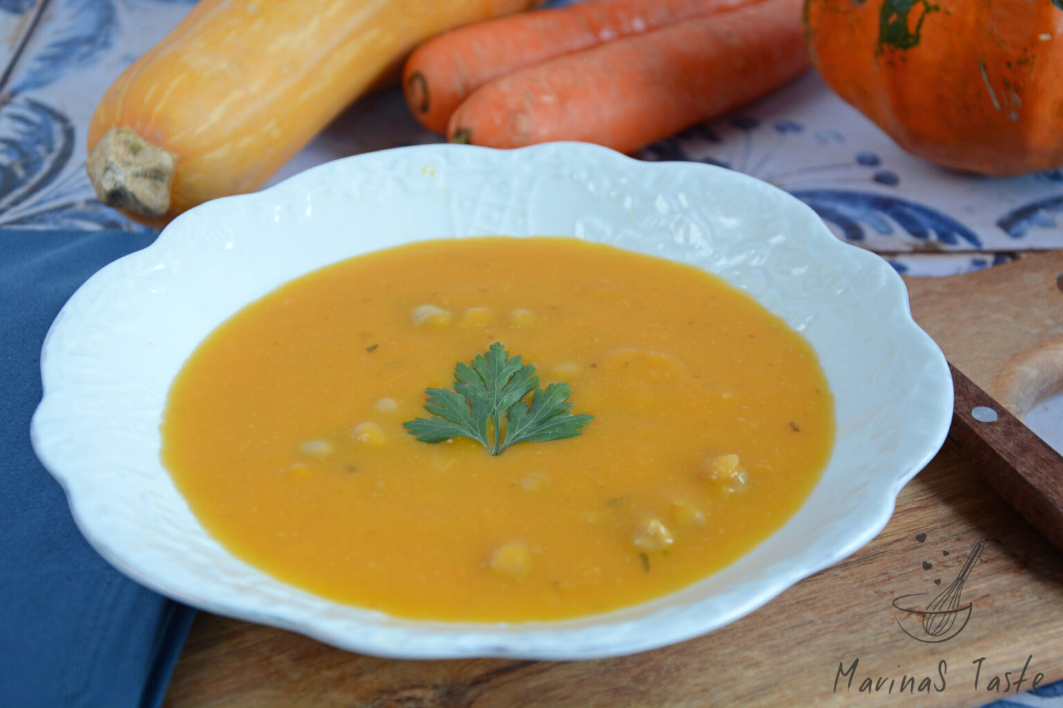 Potaž od pečene bundeve - MarinaS Taste